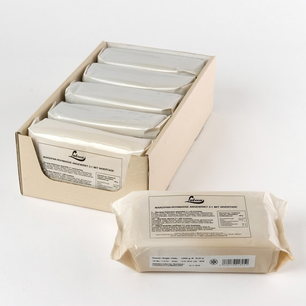 Bio-Marzipan-Rohmasse (mit Rohrohrzucker) A - Lubeca